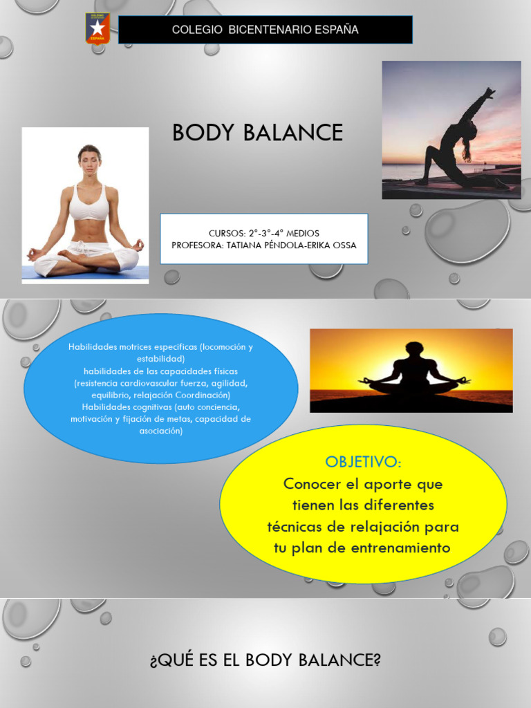 Body Balance | PDF