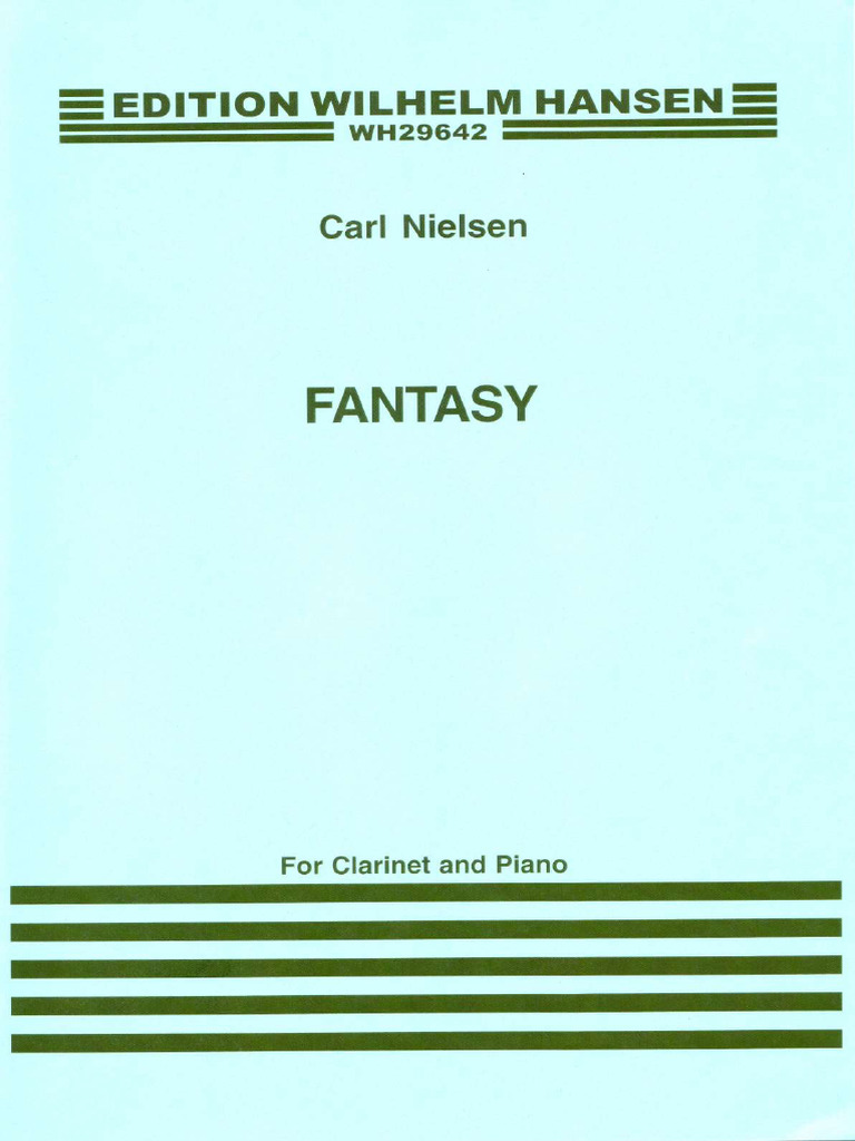 NIELSEN, C. - Fantasy (Para Clarinete y Piano) CNW 66 - Compressed | PDF