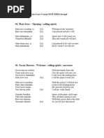 Yuwipi Songs Lyrics Complete CD PDF | PDF | Lakota | Siouan Peoples