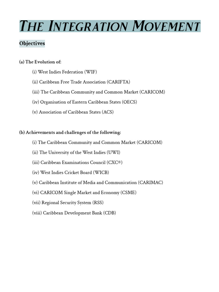 4.0. The Integration Movement | PDF