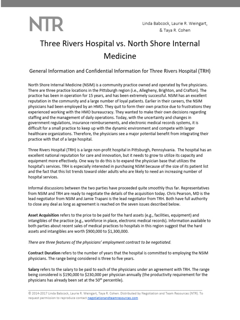 Three Rivers Hospital GI and TRH 7 17 17 | PDF | Hospital | Physician