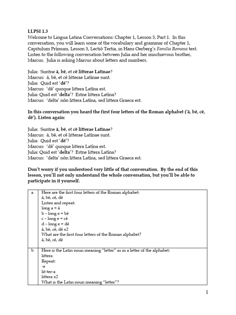 LLPSI 1.3 - Guided Conversation | PDF