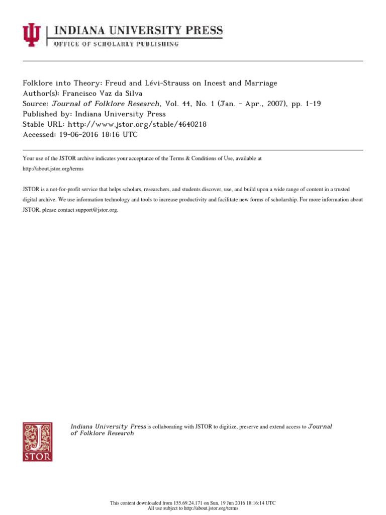 Indiana University Press Journal of Folklore Research | PDF | Religion ...