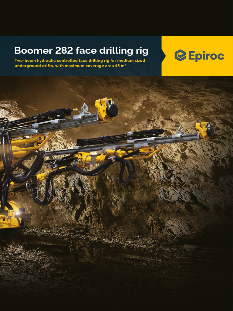 9869 0030 01a Boomer 282 Technical Specification English | PDF | Drill | Drilling Rig
