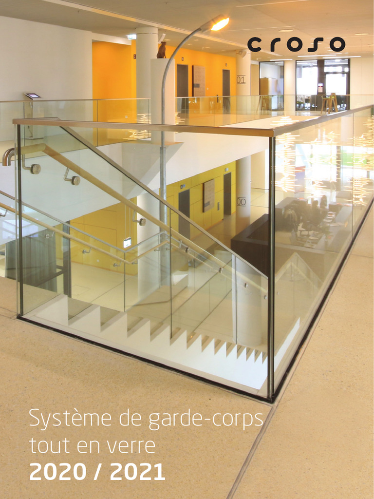 Croso France Katalog Ganzglas Systemgelaender 2020 2021 | PDF