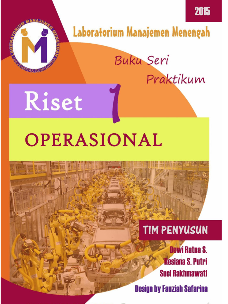 Buku Operation Research Praktikum Pdf