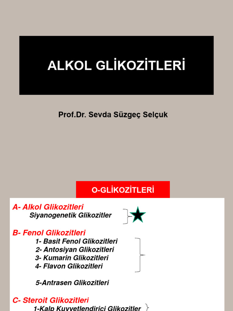 9-Alkol Glikozitleri | PDF