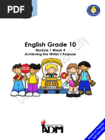 Q1 English10 Module 3 | PDF | Plot (Narrative) | Learning