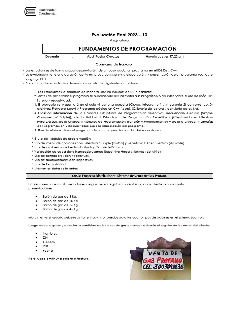 Semana 16 Examen FINAL 18241 | PDF