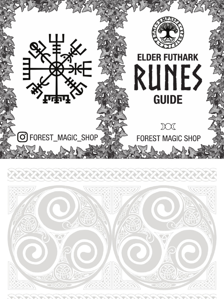 BIG Elder Futhark Runes Book | PDF
