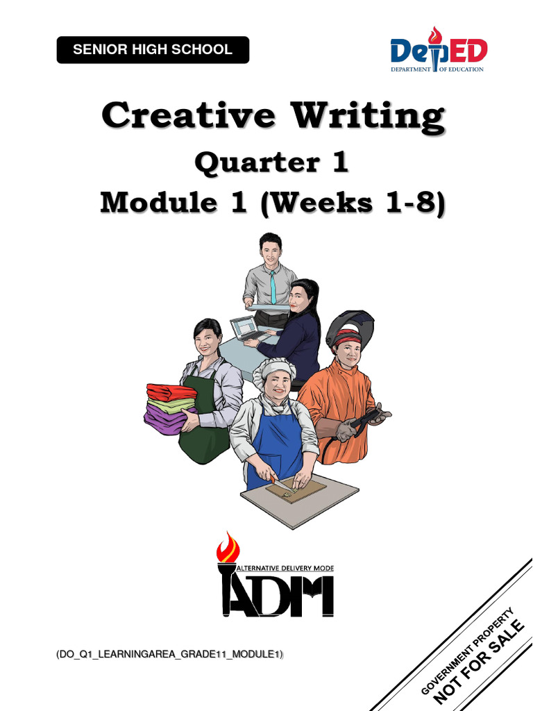 Q1 CREATIVE-WRITING SHS 2022 Edition | PDF | Poetry | Rhyme