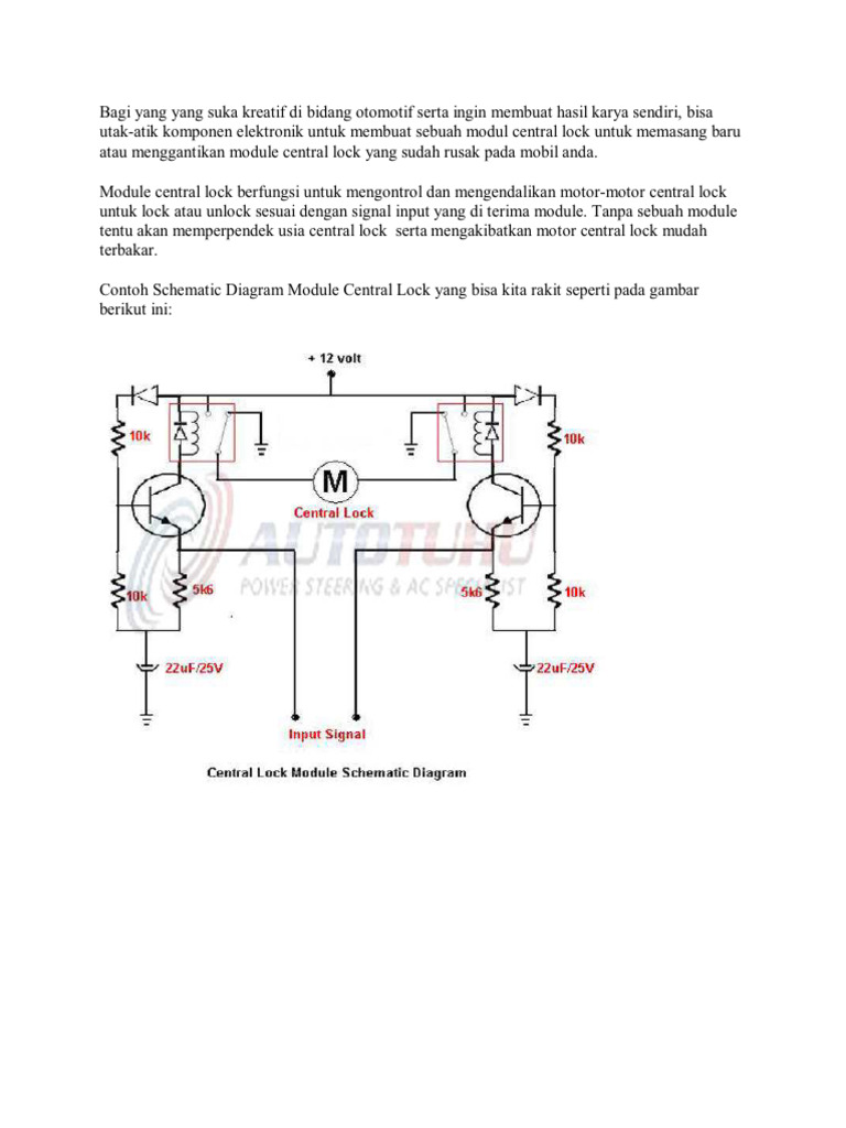 Modul Central Lock | PDF