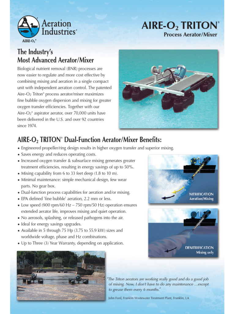 Triton ProductSheet USA | PDF | Technology & Engineering