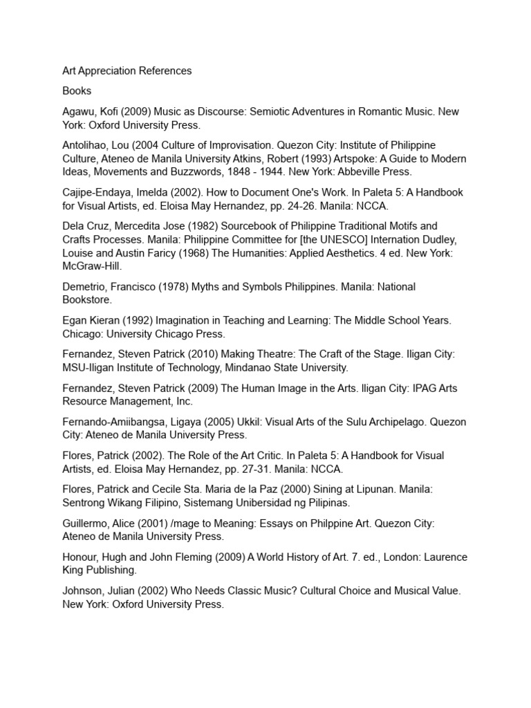 References | PDF | Manila