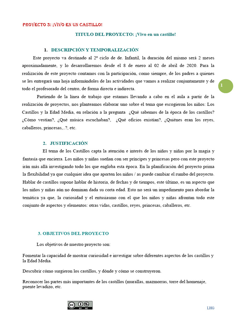 Proyecto La Edad Media 1 | PDF