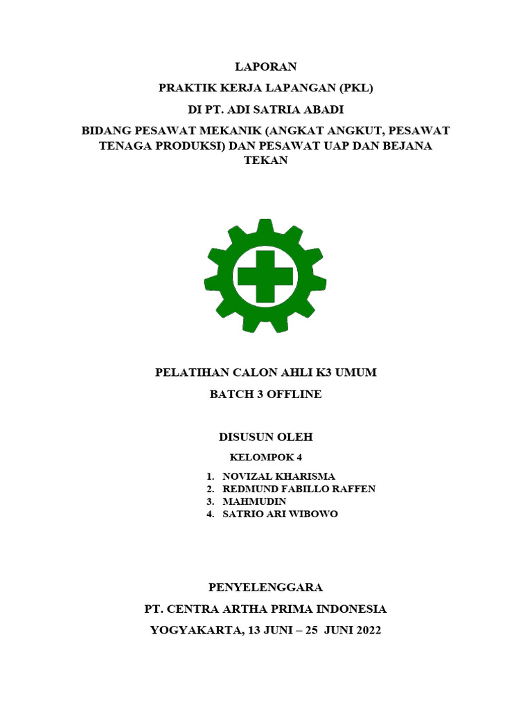 Laporan PKL KELOMPOK 4 Batch 3 OFFLINE FINAL | PDF