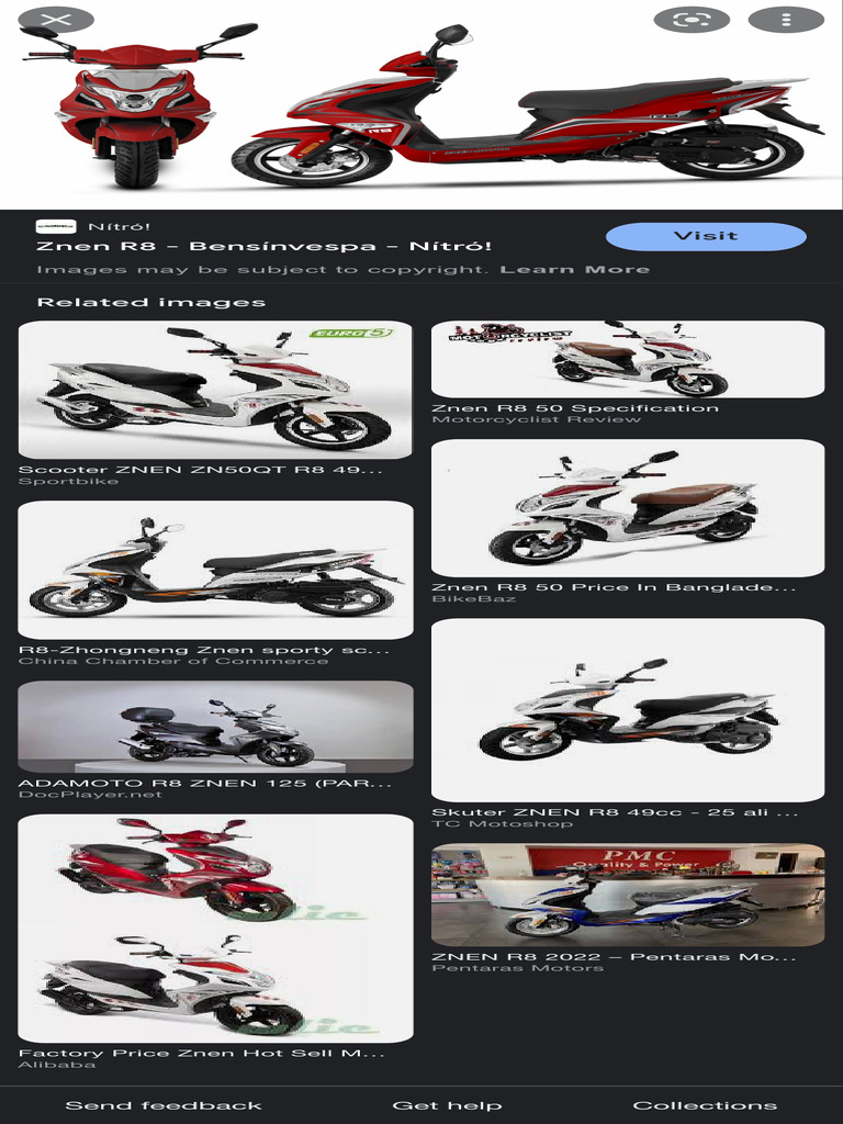 Znen R8 50cc Scooter Overview | PDF
