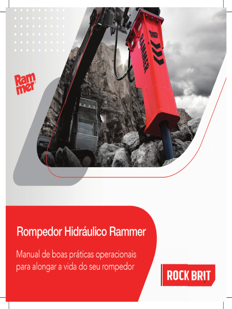 Manual Rompedor Hidraulico Rammer | PDF | Engenharia Mecânica