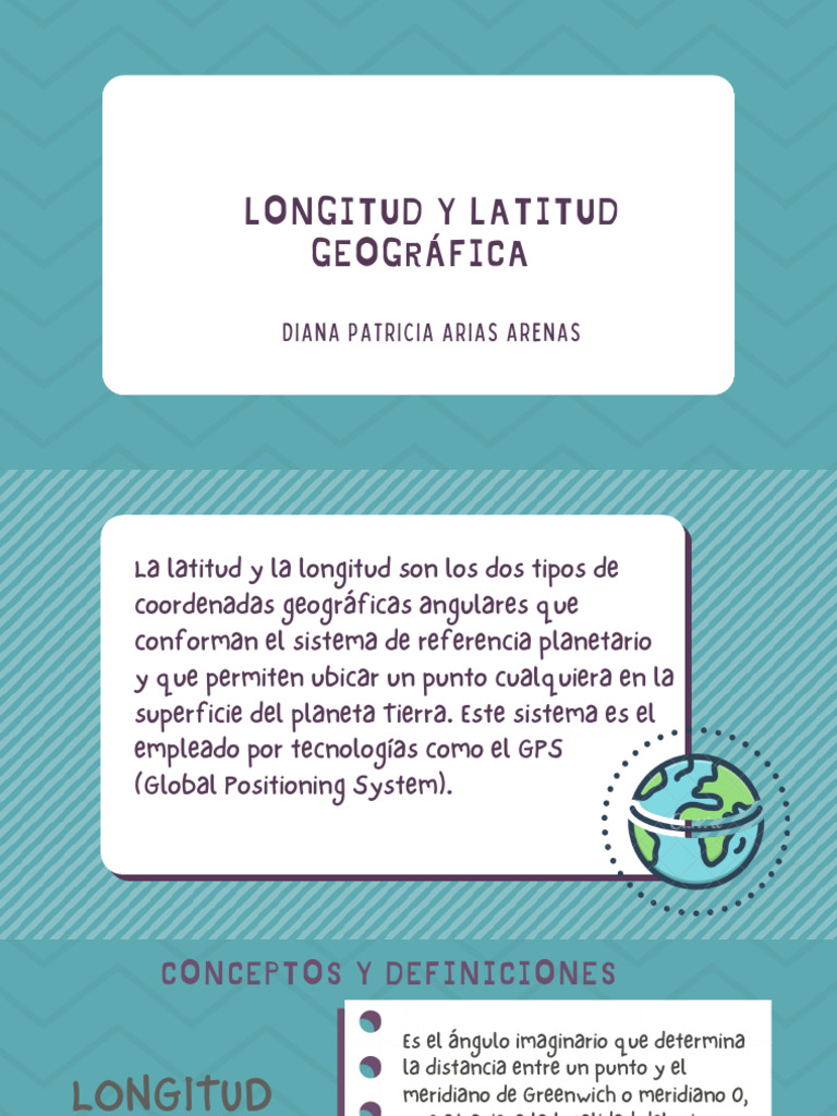 Latitud y Longitud Geográfica | PDF | Latitud | Longitud