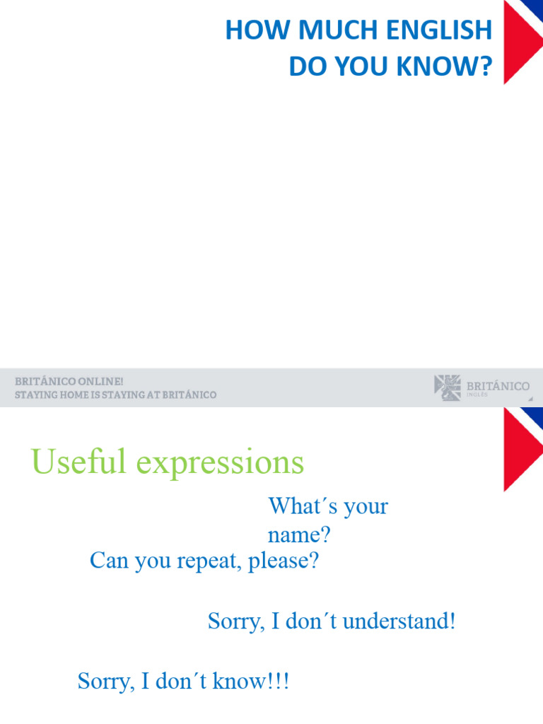 Bri - B01 - How Much English Do You Know | PDF