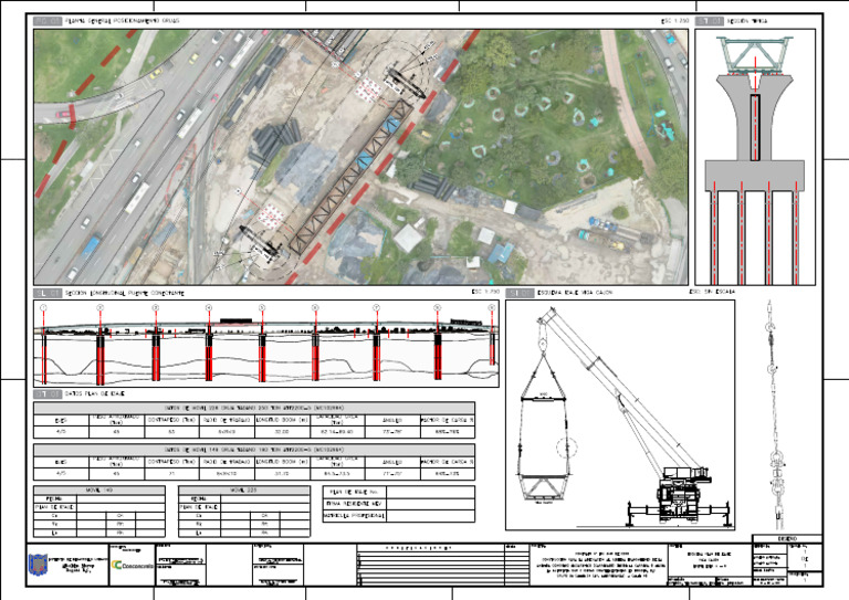 Plano, Izaje Viga Cajon Ejes 4 - 5 | PDF