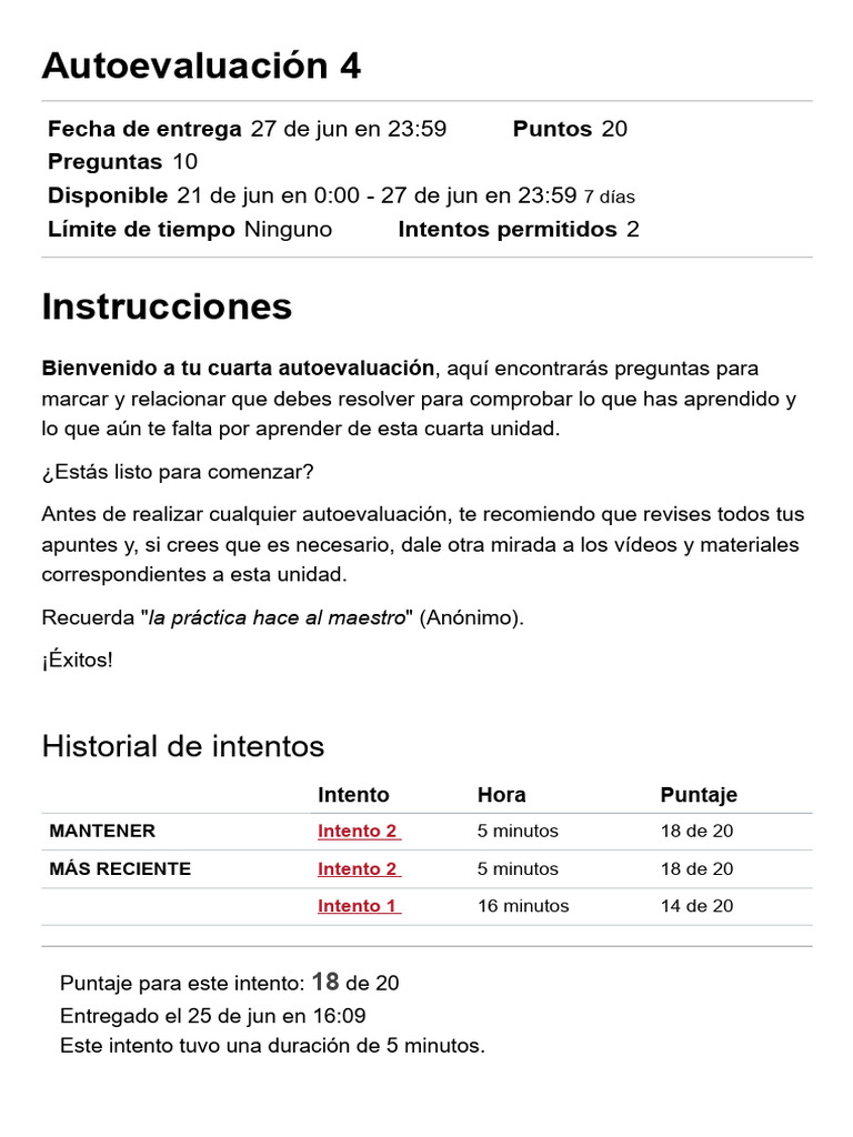 Autoevaluación 4_ INGLES III (21664) | PDF