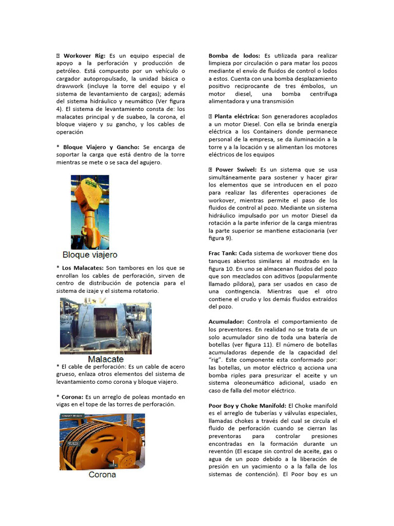 Workover Rig | PDF
