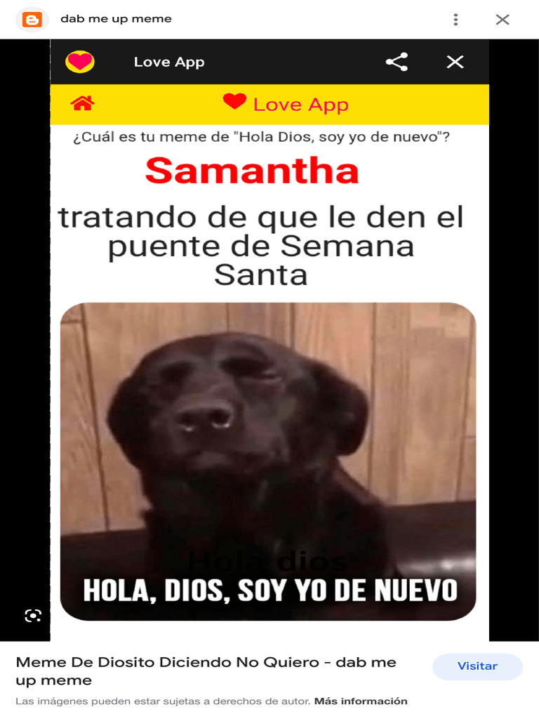 Meme Diosito Soy Yo de Nuevo - Búsqueda de Google | PDF