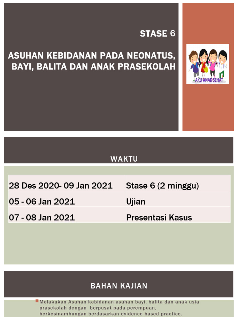 Asuhan Kebidanan untuk Neonatus dan Balita | PDF