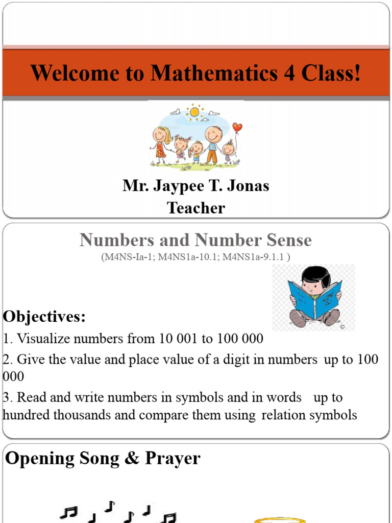 Mathematics 4 Lesson 1 | PDF | Mathematical Notation | Encodings