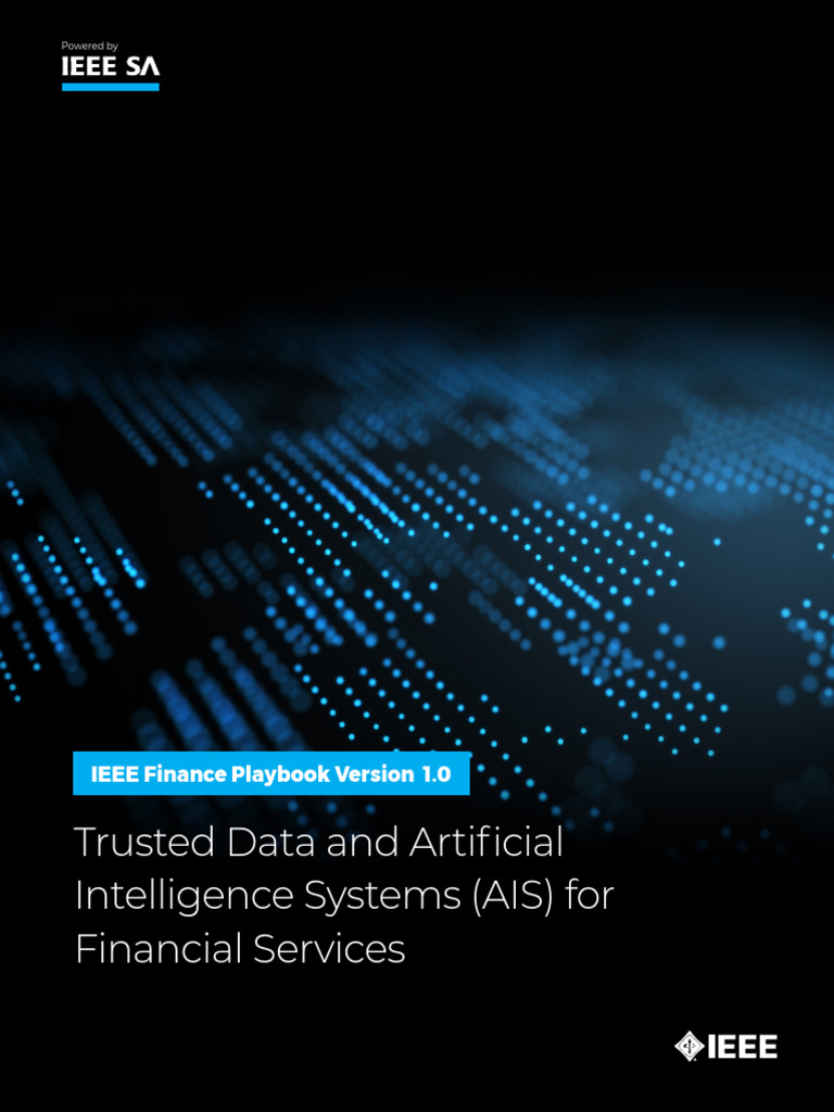 Ethical AI in Finance: IEEE Playbook | PDF | Artificial Intelligence | Intelligence (AI) & Semantics