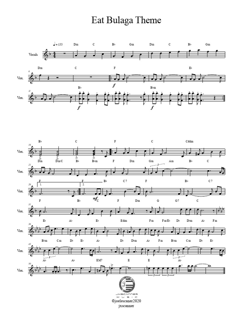 Eat Bulaga Theme | PDF