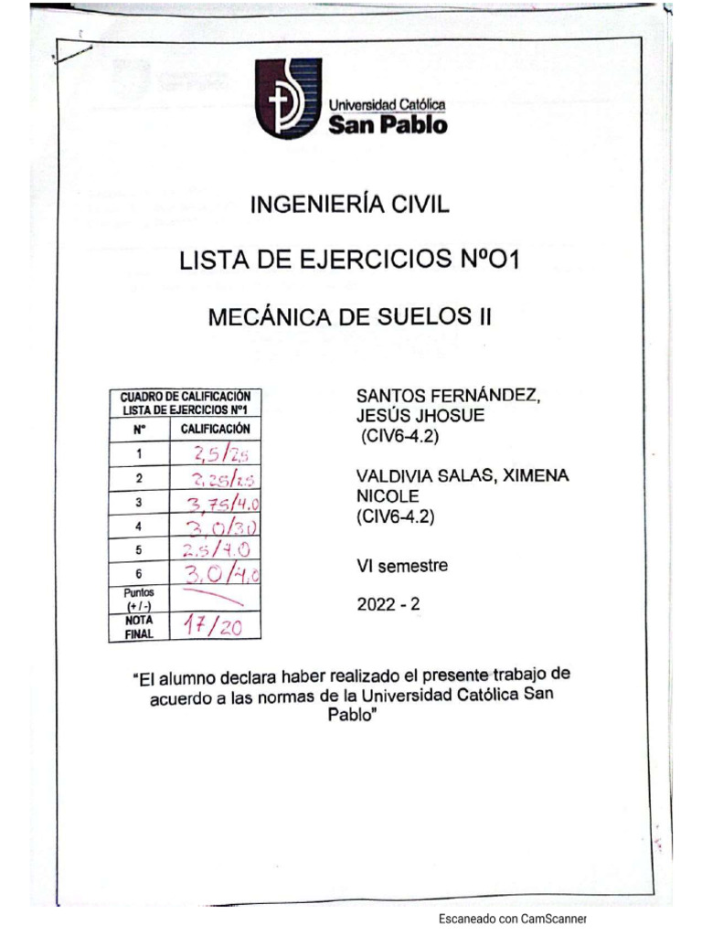 Lista 1-7 | PDF