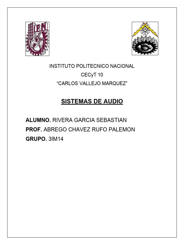 Sistemas de Audio | PDF | Sonido | Oído