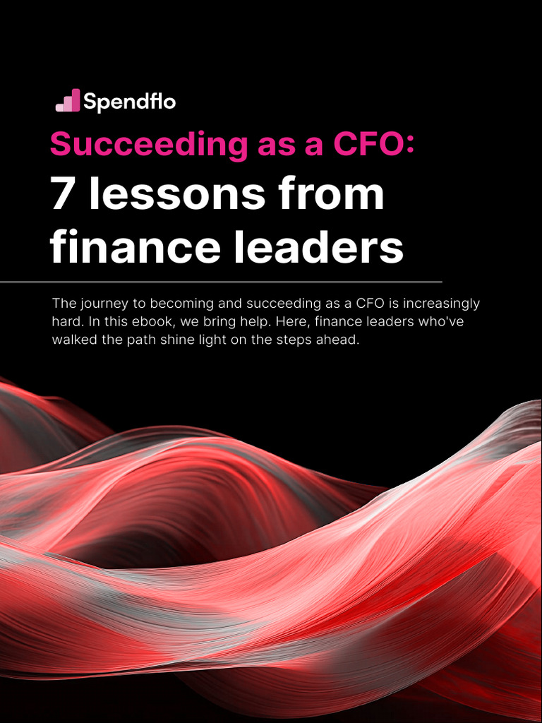 From One CFO To Another | PDF | Chief Financial Officer | Taxes