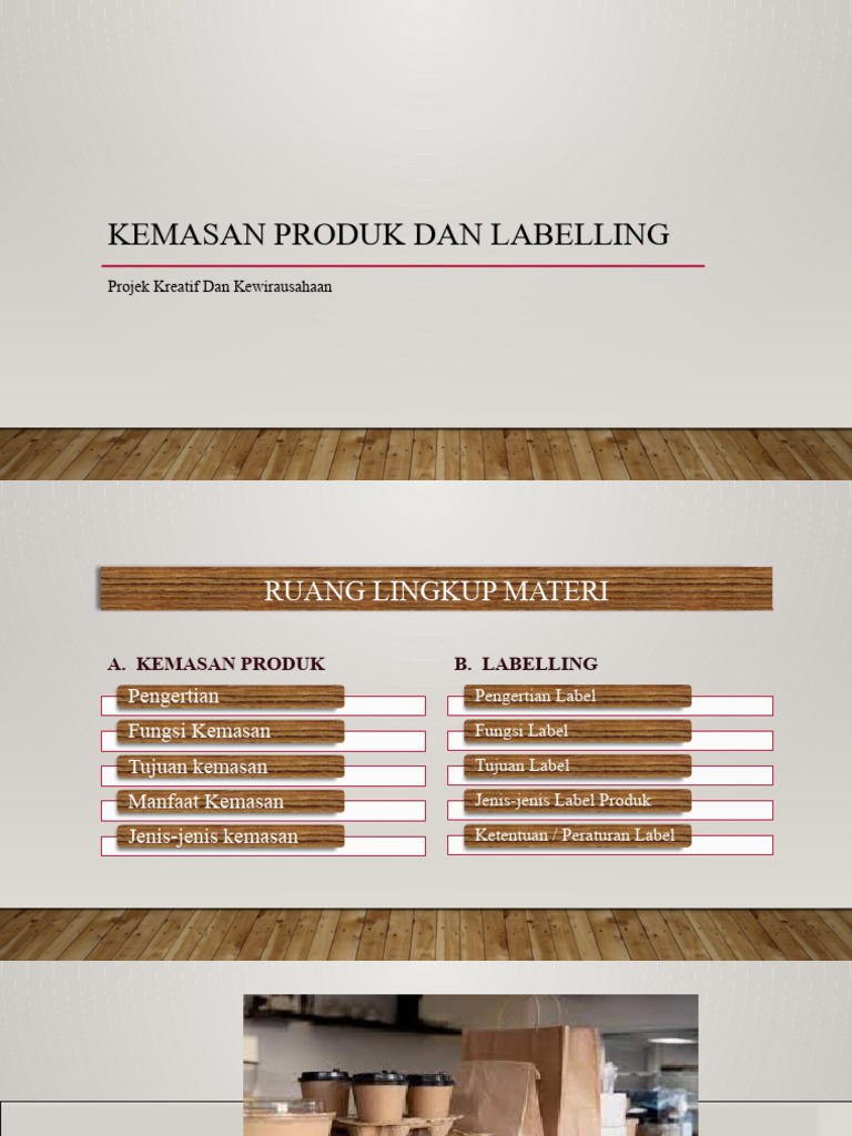 Kemasan Produk Dan Labelling | PDF