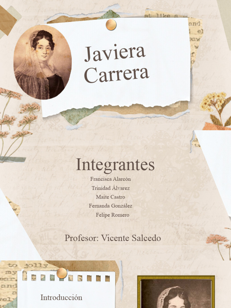 Javiera Carrera | PDF | América del Sur