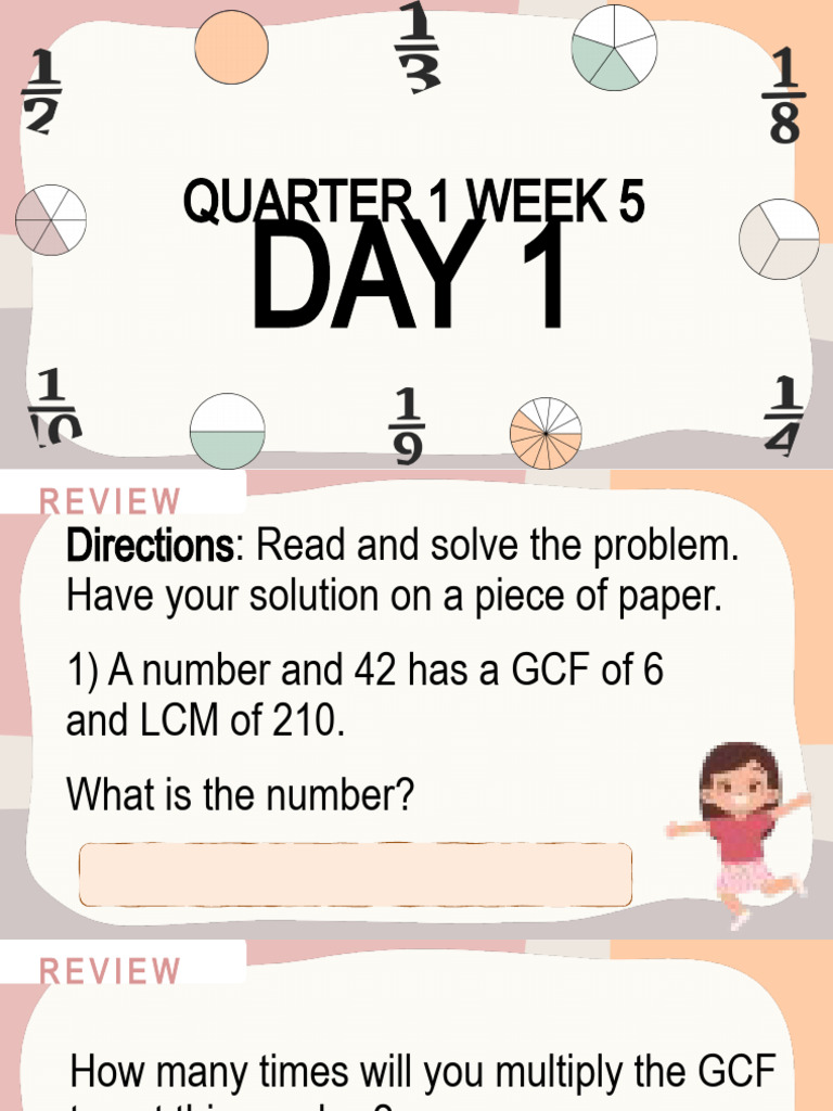 g5q1 Week 5 Mathematics | PDF