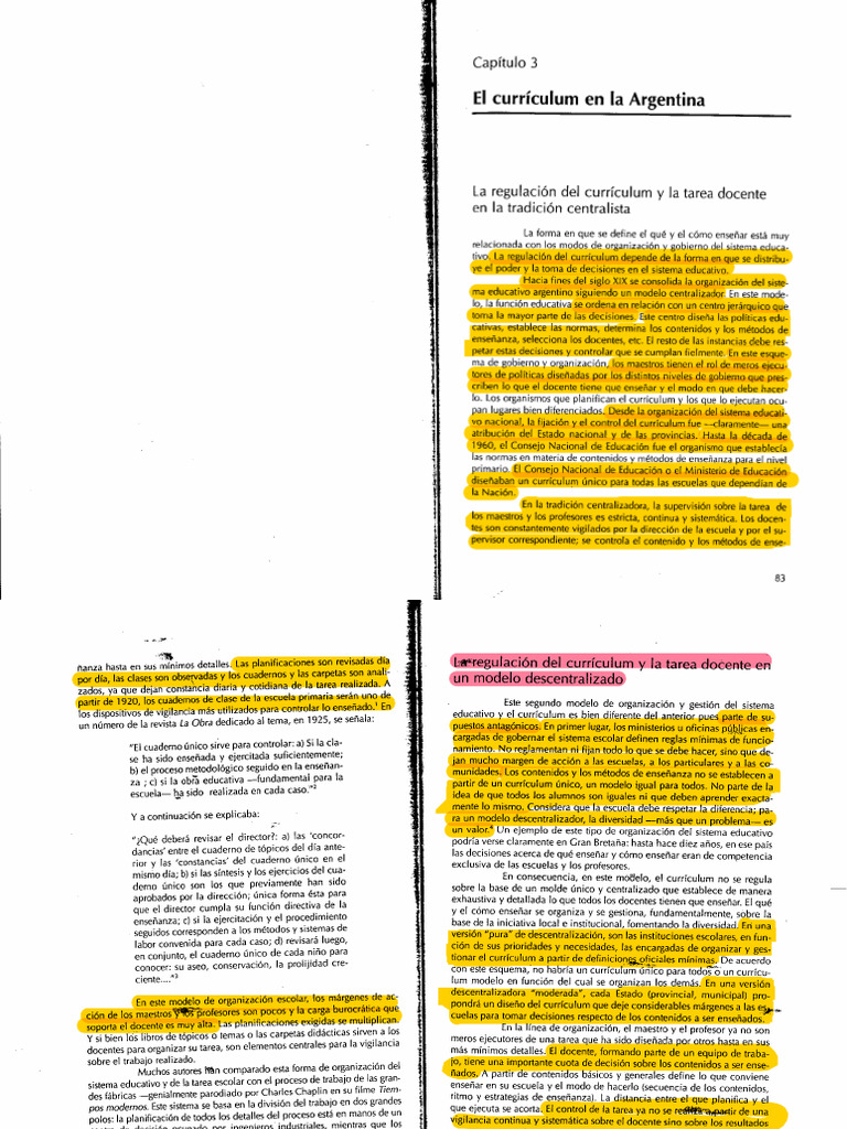 Gvirtz y Palamidessi-ABC-Cap. 3. | PDF