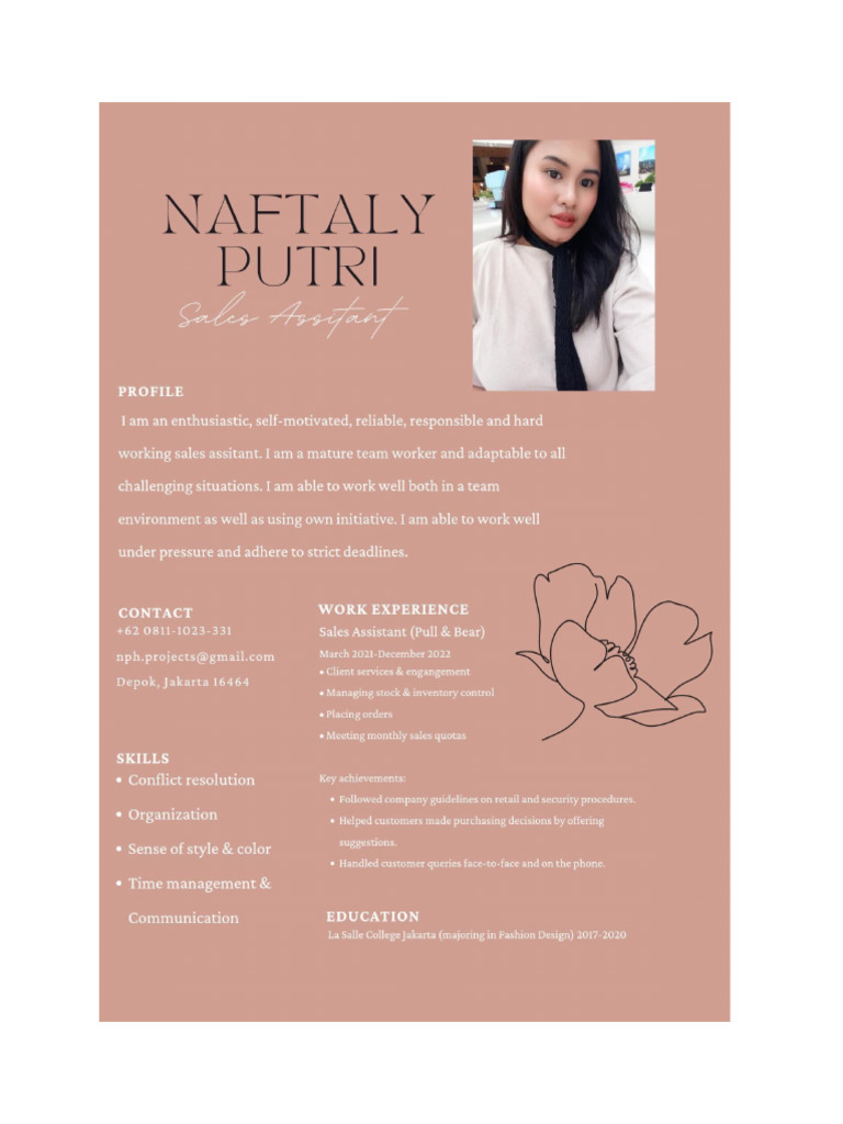 CV Tata Busana | PDF