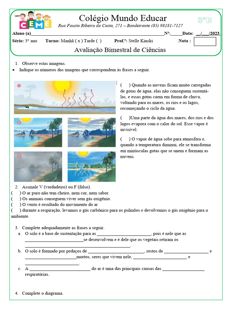 Provas 23 | PDF | Mar | Solo