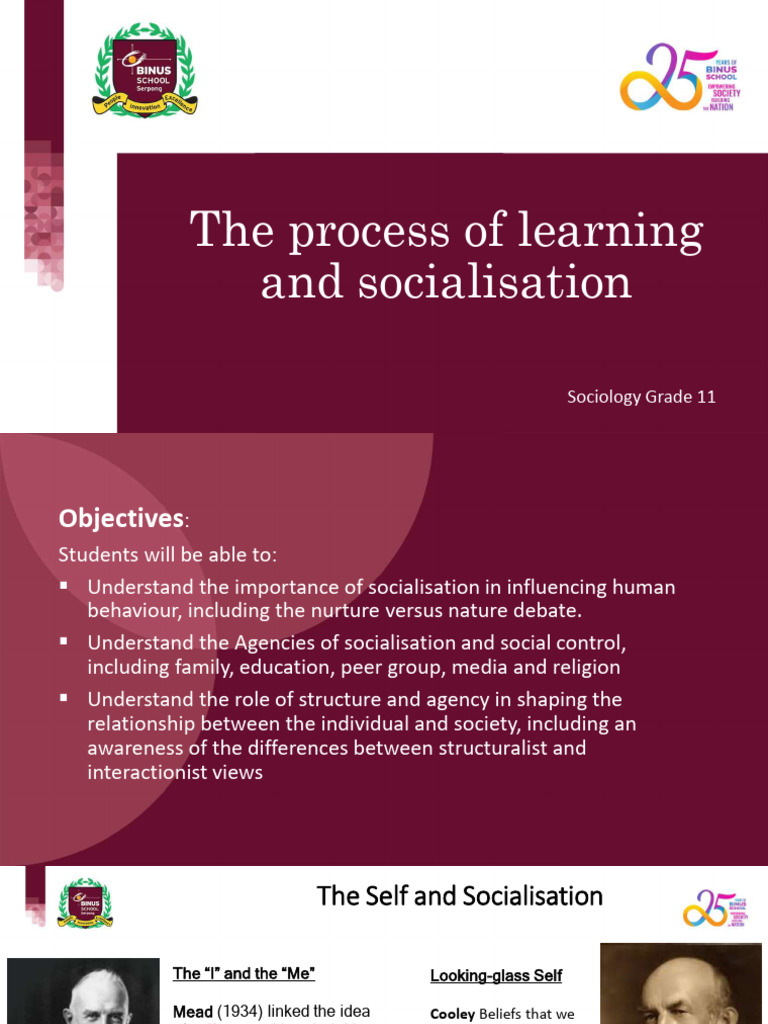 Understanding Socialisation in Sociology | PDF | Socialization | Self ...