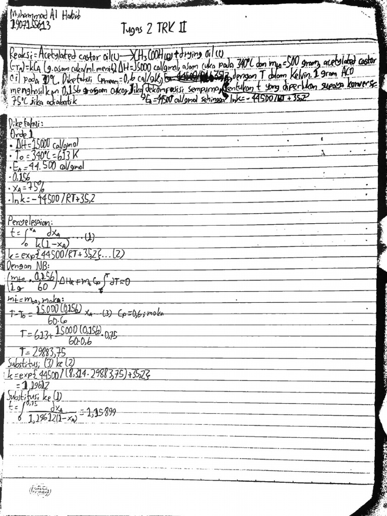 Muhammad Al Habib - 1907155613 - Tugas 2 TRK II | PDF