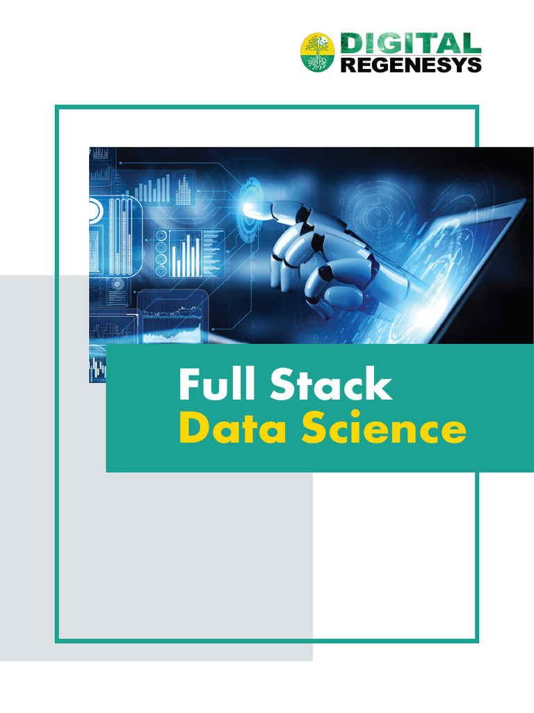 Full Stack Data Science Brochure | PDF | Deep Learning | Machine Learning