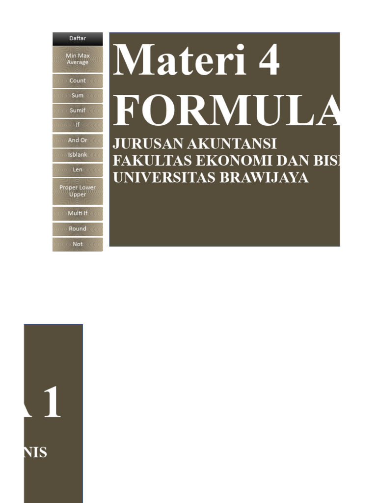 CG - 225020300111020 - Muhammad Raka Sigit Ayugha - Tugas Formula | PDF CG - 225020300111020 - Muhammad Raka Sigit Ayugha - Tugas Formula | PDF