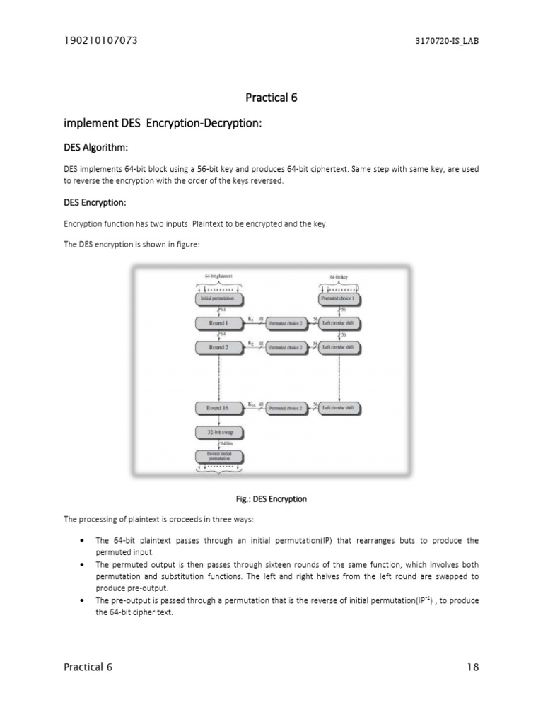 Practical 6 Merged | Download Free PDF | Cryptography | Key (Cryptography)