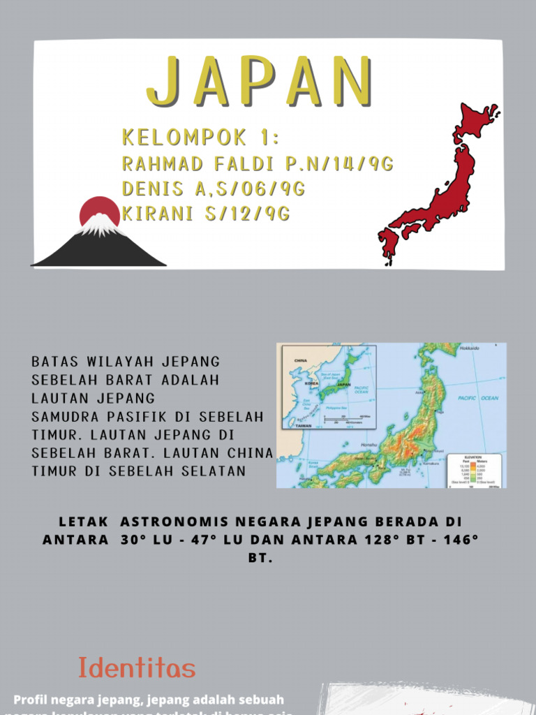 Country Report Japan Presentation | PDF
