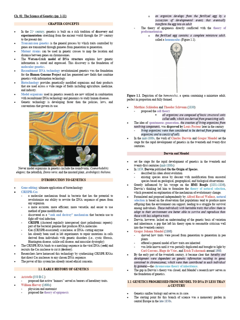 Genetics Master File | PDF