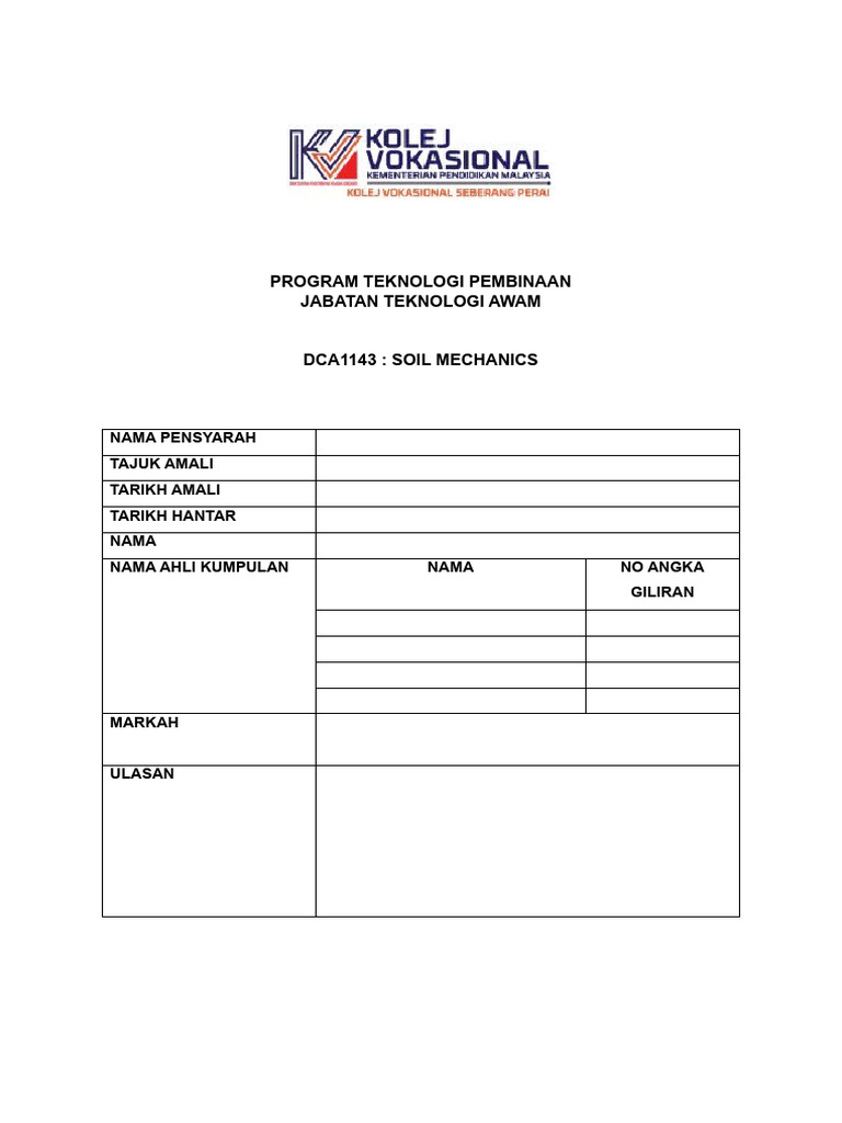 Laporan Proba Mackintosh | PDF