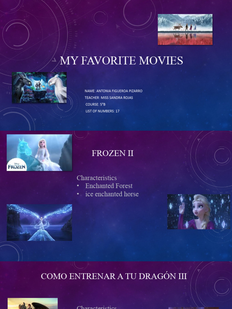 My Favorite Movies | PDF